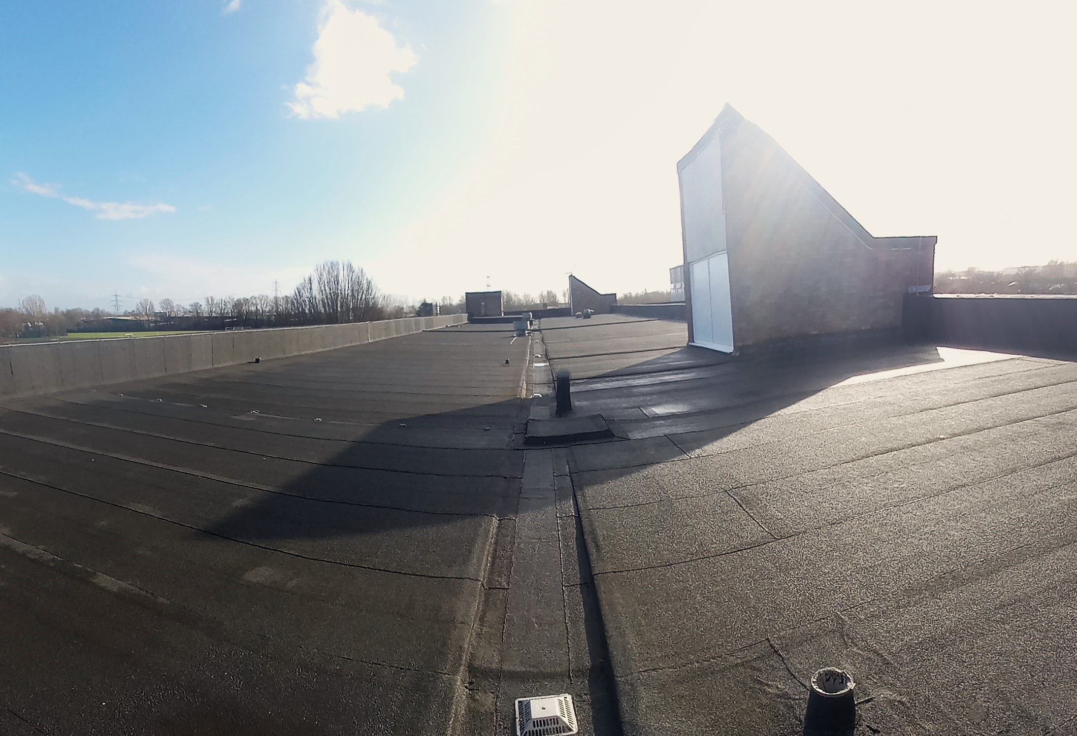 Coleg Gwent - B-Block and T-Block Roofing Project - John Perkins ...