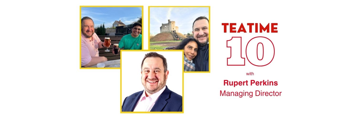 Tea Time 10: Rupert Perkins, Managing Director - John Perkins Construction